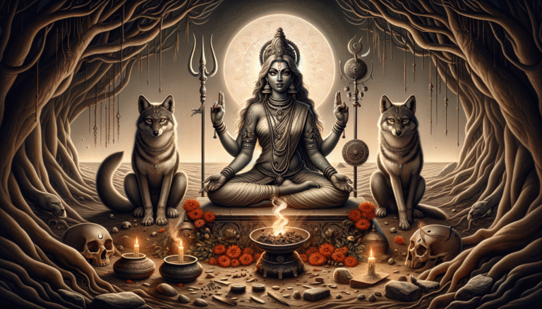 Goddess Chamunda jackals symbolism – DharmaRenaissance Blog