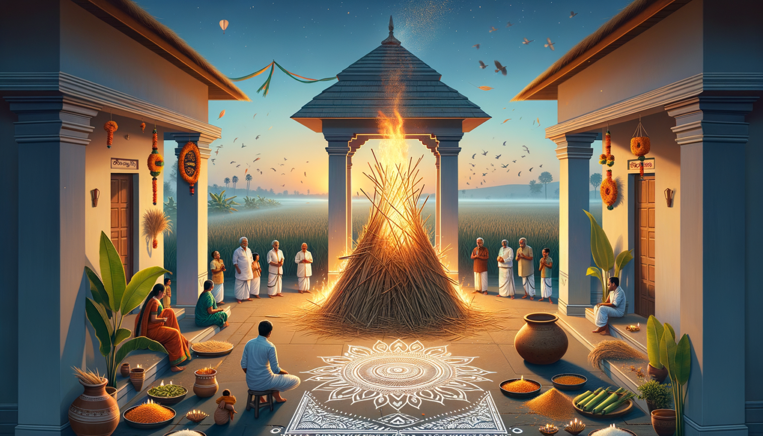 Bhogi 2026 on 13 January: Sacred Bonfires, Renewal Rituals, and ...