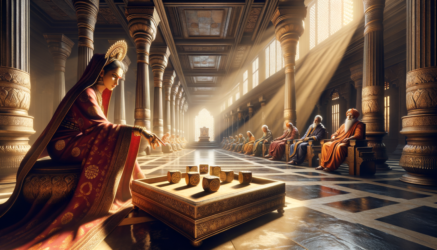 Dyutakrida in the Mahabharata: The Fateful Game of Dice That Shaped a ...