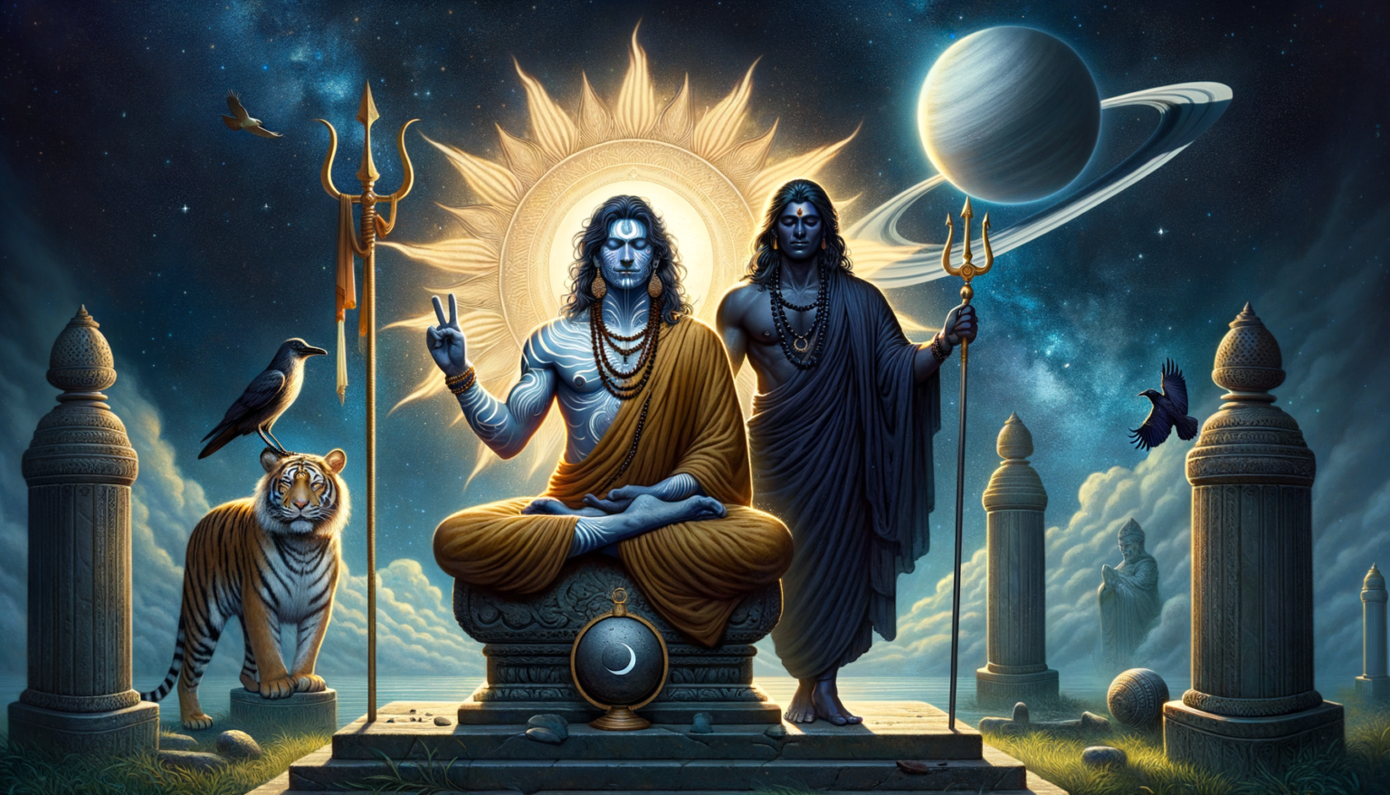 Shiva Aur Shani Ka Yuddh: Divine Conflict, Dharma, and Cosmic Humility ...