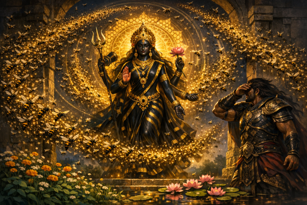 Bhramari Devi’s Storm of Bees: The Goddess Who Shattered the Demon ...