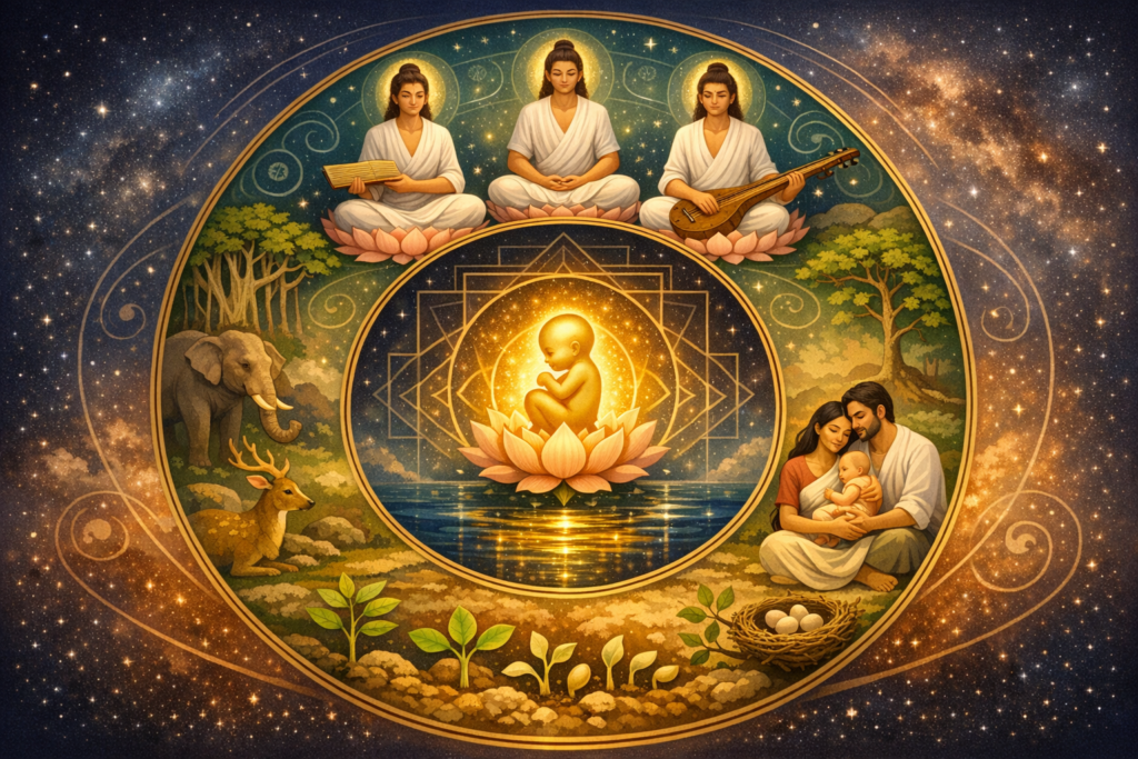 Surabhi (Kamadhenu), the Divine Gomatha: Timeless Symbolism, Blessings ...